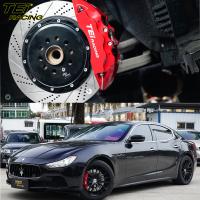 China Front Big Brake Kit 6 Piston Caliper With 378x32mm Rotor BBK Auto Brake System For Maserati Ghibli 19 Inch Car Rim for sale