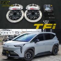 China Front Big Brake Kit 6 Piston Caliper with330x28mm rotor BBK auto brake system For AION Y 17 Inch car rim for sale