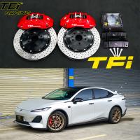China Front Big Brake Kit 6 Piston Caliper With 378x32mm Rotor BBK Auto Brake System For Deepal SL03 19 Inch Car Rim for sale