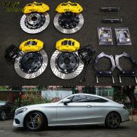 China Front 6 Piston And Rear 4 Piston Caliper With E-Brake Caliper BBK Auto Brake System For Benz C260-coupe 18 Inch Rim for sale