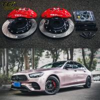 China Front Big Brake Kit 6 Piston Caliper With 355*32 Mm Rotor BBK Auto Brake System For Mercedes Benz E260 18 Inch Car Rim for sale