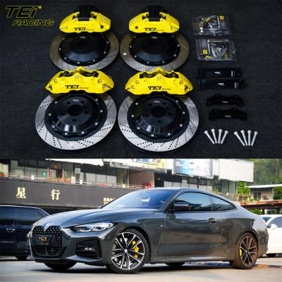 China Front 6 Piston And Rear 4 Piston Caliper BBK Auto Brake System For BMW 4 Series G22 19 Inch Rim for sale