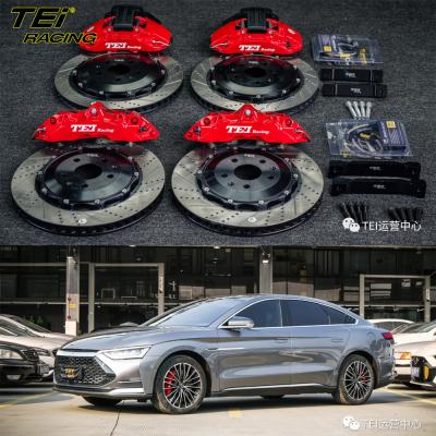 China Front 6 Piston And Rear 4 Piston Caliper BBK Auto Brake System For BYD HAN 19 Inch Rim for sale