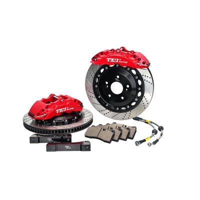 China TEIRacing P40NS-R High Performance Brake Caliper Kit Rear Brake Pad 4 Piston For Honda/Cadillac/Toypta/BMW/ VW For 17/18 Inch Wheel for sale