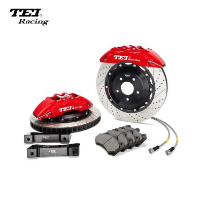 China Custom Big 6 Piston P60ES Calipers 18 19 Inch Wheel 355mm Rotor Big Brake Calipers Kit for Toyota Ford Nissan Suzuki Subaru Lexus for sale