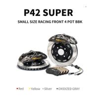 China Teirancing P42-super 15 16 Inch 4 Piston Car Front Brake Systems OEM Brake Caliper Modified Big Brake Kit for 
Subaru VW Honda Toyota Mitsubishi for sale