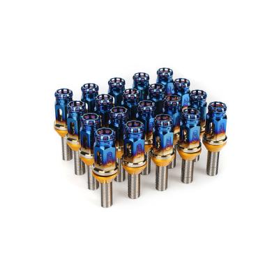 China TEI Premium TC4 Titanium Alloy Wheel Screws for All Car for sale