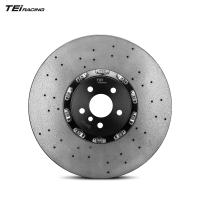 China TEI Auto Brake Disc Carbon Fiber Ceramic Brake Disc Rotors 400mm-440mm for BMW G20 G30 G80 G82 G05 Carbon Ceramic Brakes for sale