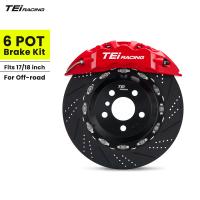 China TEI Performance Car Parts SR6 6 Piston Brake Kit R17 R18 Wheel Bbk Kit for Toyota Tundra XN20/N150/N170/XN30/N180 for sale