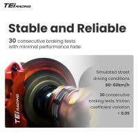 China TEI GTS4 Performance Brake Kit 4 Piston Brake Calipers Racing Big Brake Kits for Subaru Impreza STI BRZ for sale