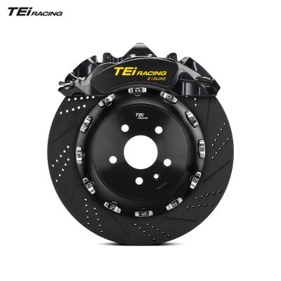 China TEI S60-EXPLORE Front 6 Pistons 378/400/420mm Rotor Modified Racing Big Brake Kit for Nissan GTR R33 R34 R35 for sale