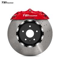 China TEI P60NS Brake Caliper 6 Piston Carbon Ceramic Brake Rotor Modified Brake Kit for BMW E36 E46 F30 G20 E60 E82 E87 for sale