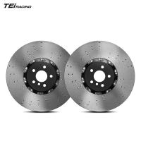 China For Mercedes-Benz M4 RS7 Carbon Ceramic Brake Disc Rotors Racing 355/380/400/420/440MM for Toyota/BMW/Dodge for sale