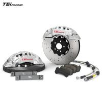 China TEI S-X Front 10 Piston Brake Caliper Carbon Ceramic Brake Rotor Performance Brake Kit for Audi A6 A7 A8 Q7 Q8 for sale