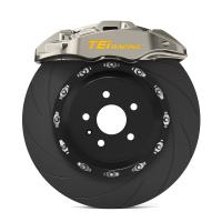 China TEI GT40-MONMO 4 Piston Monoblock Forged Brake Caliper 285mm 296mm 330mm Brake Rotor Kit for Subaru STI GT-R R32 R33 R34 for sale