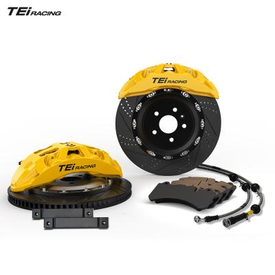 China TEI P60NS+ Big Brake Kit 355mm 378mm Disc Rotor Front Brake Caliper Kit for AUDI A5 A6 A7 A8 2010-2021 for sale