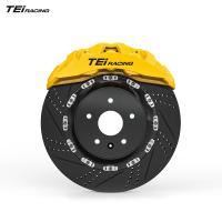 China TEI Big Brake Kit P60NS+ 6 Pot 378mm Brake Rotor Front Brake Caliper Kit 18 Inch Wheel for Tesla Model 3 2017-2021 for sale