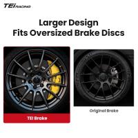 China TEI Big Brake Kit P60NS+ 6 Pot 378mm Brake Rotor Front Brake Caliper Kit 18 Inch Wheel for Tesla Model 3 2017-2021 for sale