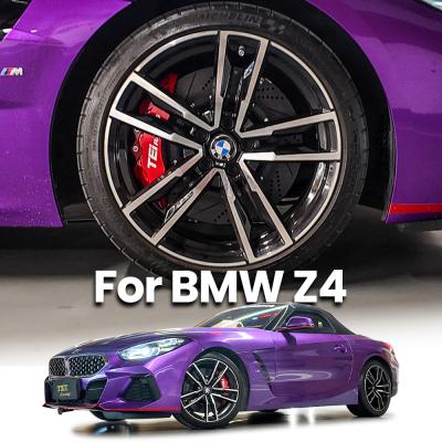 China TEI P60ES Auto Brake System 6 Pot Brake Caliper 18-inch 355mm Rotor Big Brake Kit for BMW Z4 G29 GT3 for sale