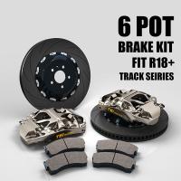 China TEI GT60-MONO BBK 355mm 378mm Disc 6 Piston Racing Brake Kit for Audi RS3 RS4 B5 B7 for sale