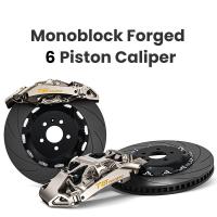 China TEI GT60-MONO BBK R18 R19 Rotor Disc 6 Piston Monoblock Forged Front Racing Brake Kit for Porsche 718 Boxster 987 981 982 for sale