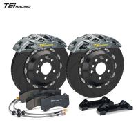 China TEi GTS6 6 Pot Brake Caliper 355mm 378mm Rotor Front Racing Brake Kit for Audi S3 S4 B9 S5 S6 C4 TT for sale