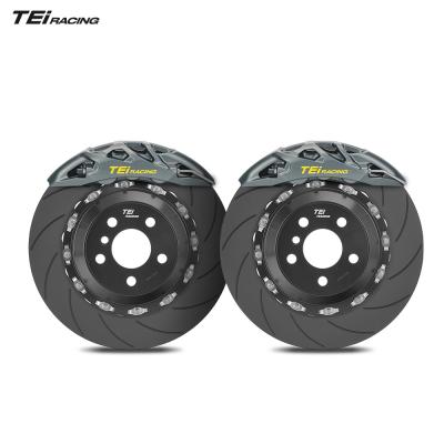 China TEi GTS6 6 Piston Caliper 355mm 378mm Rotor Front Racing Brake Caliper Kit for Benz A35 A45 CLA45 C32 C43 AMG for sale