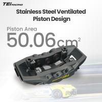 China TEi GTS6 Caliper 6 Piston BBK Front Racing Brake Kit for Nissan 350Z 370Z Mazda RX-7 RX-8 Honda S2000 for sale