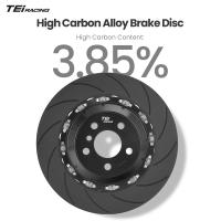 China TEi GTS6 Caliper 6 Piston BBK Front Racing Brake Kit for Nissan 350Z 370Z Mazda RX-7 RX-8 Honda S2000 for sale