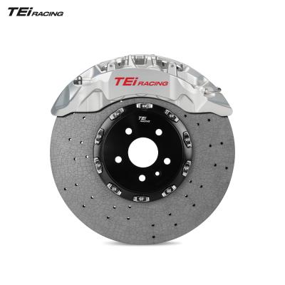 China TEI 400mm 410mm 420mm 440mm Carbon Ceramic Brake Rotor Disc for Porsche 992 GT3 rs 996 Panamera 970 for sale