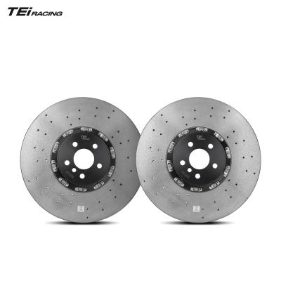 China TEi TCCB Brake Rotor 380mm 390mm 400mm 410mm 420mm 440mm Carbon Ceramic Brake for Porsche Cayenne 911 996 997 for sale