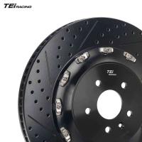 China TEI S60-EXPLORE BBK 6 Piston Forged Caliper Auto Brake System Front Brake Kit for Ford Mustang 20 Inch Car Rim for sale