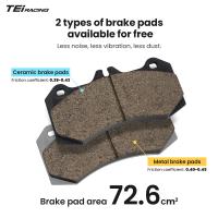 China TEI Front P60ES 6 Piston Forged Caliper 378x32mm Rotor Disc BBK Auto Brake System for Mazda CX-5 19 Inch Rim for sale