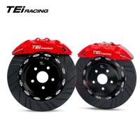 China TEI Front P60ES 6 Piston Forged Caliper 378x32mm Rotor Disc BBK Auto Brake System for Mazda CX-5 19 Inch Rim for sale