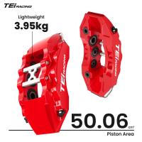 China TEI Front P60ES 6 Piston Forged Caliper 378x32mm Rotor Disc BBK Auto Brake System for Mazda CX-5 19 Inch Rim for sale