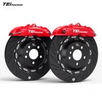 China TEI P40NS+ 4 Piston Caliper 355*28mm Rotor BBK Brake System Front Big Brake Kit for Geely Coolray 18 Inch Car Rim for sale