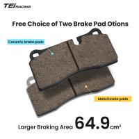 China TEI P40NS+ 4 Piston Caliper 355*28mm Rotor BBK Brake System Front Big Brake Kit for Geely Coolray 18 Inch Car Rim for sale