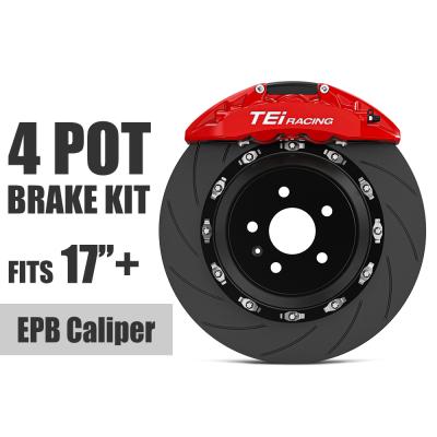 China TEi P4+EXPLORE CALIPER EPB Function 330mm 355mm 380mm Rear BRAKE KIT for Auto Brake System for sale