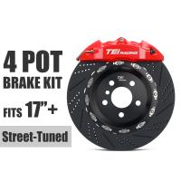 China TEI P40EV Brake Caliper Front 4 Piston Big Brake Kit for Honda Accord 2008-2018 17 Inch Rim CR4/5/6/7/8/9 CV1/2/3/4/5/6 for sale