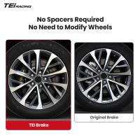 China TEI P40EV Brake Caliper Front 4 Piston Big Brake Kit for Honda Accord 2008-2018 17 Inch Rim CR4/5/6/7/8/9 CV1/2/3/4/5/6 for sale