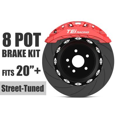 China TEi SR8 8 Pot Forged Caliper 400mmx36mm Rotor Disc Front Big Brake Kit for Mercedes-Benz GLE350 400 450 550 20
