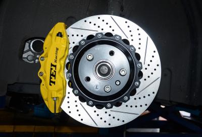 China BBK For Audi A3 installed Big Brake Kits 6 Piston Calipers with 355*32mm rotor 18inch wheel P60S for sale