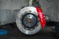 China BBK For Audi A4L Installed Big Brake Kits 4 Piston Calipers  P40NS for sale