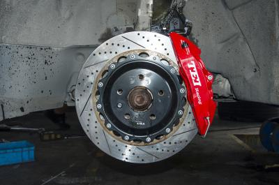 China BBK For Audi A4L Installed Big Brake Kits 4 Piston Calipers  P40NS for sale