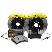 China High Perfomance Brake Calipers Hydraulic Brake 6 Piston Big Brake Kit For Audi A4 for sale