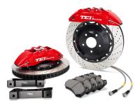 China TEI Racing P60ES 6 Piston Big Brake Kit For Performance Cars BMW 3 Series G20 / G28 BMW 4 Series G23 BMW 5 Series for sale