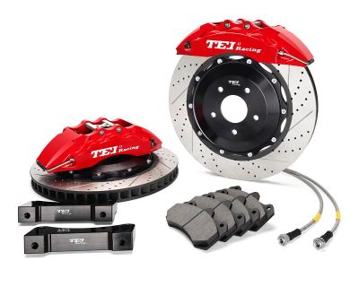 China TEI Racing P60ES 6 Piston Big Brake Kit For Performance Cars BMW 3 Series G20 / G28 BMW 4 Series G23 BMW 5 Series for sale