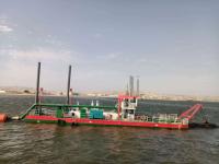 China Mini Marine Cutter Suction Dredger 12.5x4.6x1.3m for Sand Mining 450m3/h for sale