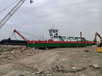 China Mini Marine Cutter Suction Dredger 12.5x4.6x1.3m for Sand Mining 450m3/h for sale