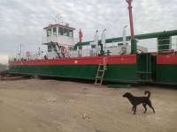 China Modular Cutter Suction Sand Dredger with 100cm Draught JC-3000 Swing Winch for sale